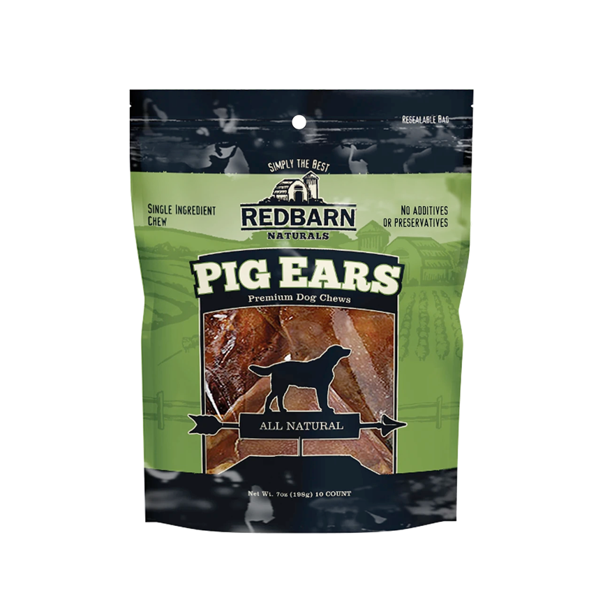 RedBarn: Pigs Ears, 10-Pack | Paws Pet Boutique I & II